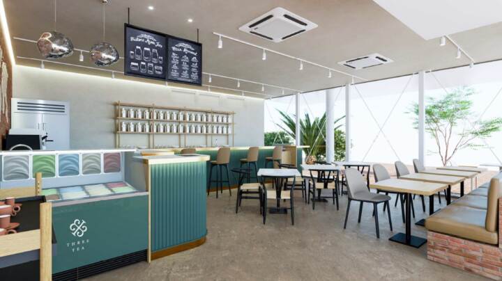 世界のお茶を横断的に愉しめるティーカフェが自由が丘に誕生「THREE TEA CAFE トレインチ自由が丘店」11月オープン | Foooood