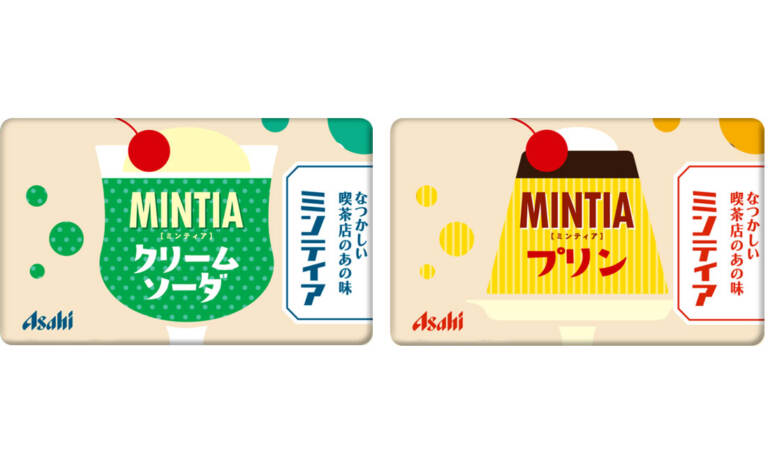 『ミンティア クリームソーダ』『ミンティア プリン』3月6日発売 | Foooood