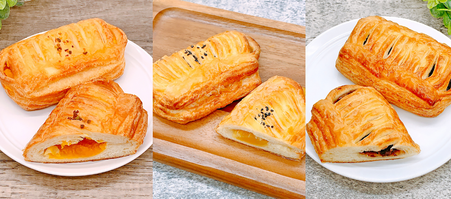 【新発売】北海道産えびすかぼちゃ使用の「パンプキンデニッシュ」や紅あずま餡入りの「スイートポテトデニッシュ」が登場！新商品のデニッシュ5種類を木村屋直営店にて2023年9月1日発売 | Foooood