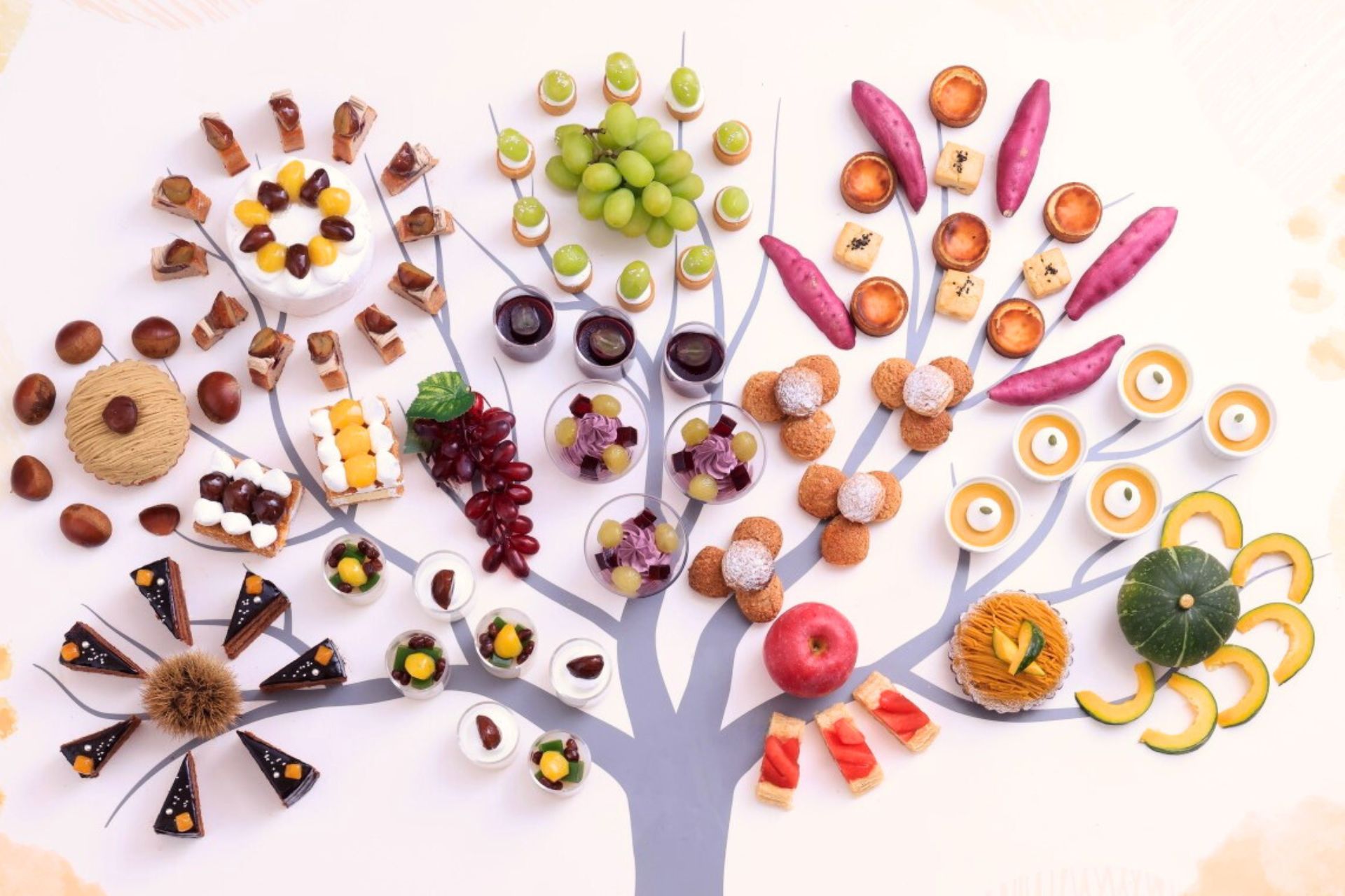 秋のスイーツ大収穫祭！「いもくりなんきん」スイーツビュッフェが9月から開幕！ | Foooood