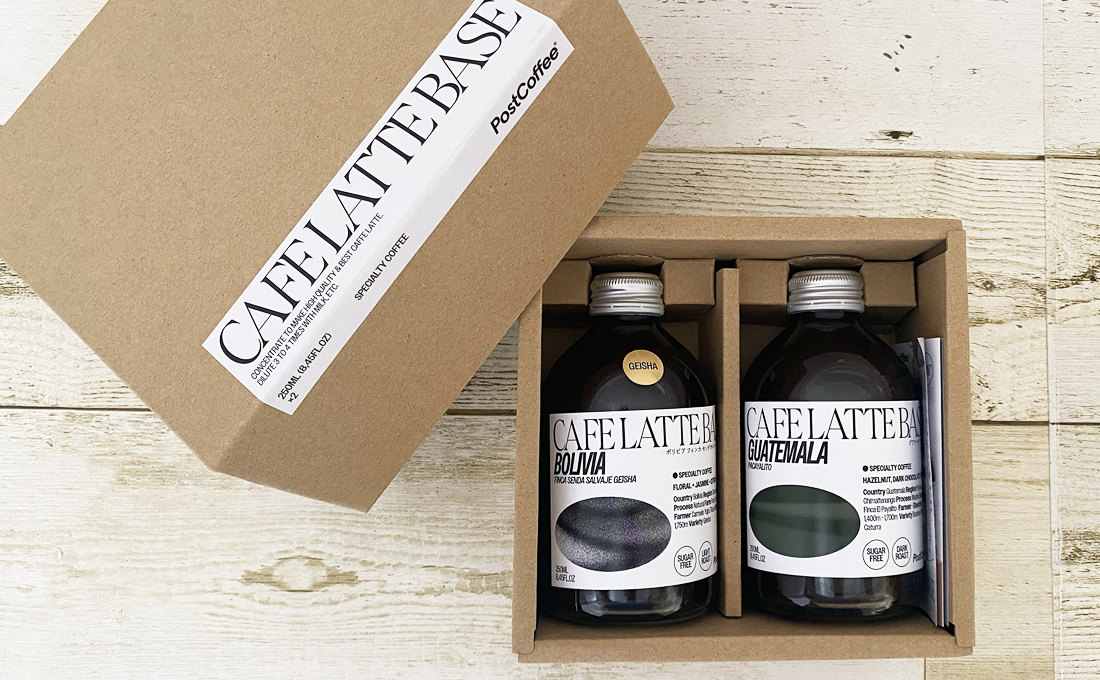 【PostCoffee】ミルクで割るだけ、クラフトカフェラテベースを実際に飲んでみました！ | Foooood