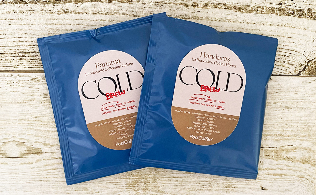 【PostCoffee】「ゲイシャ プレミアムコールドブリューパック」を実際に飲んでみました！ | Foooood