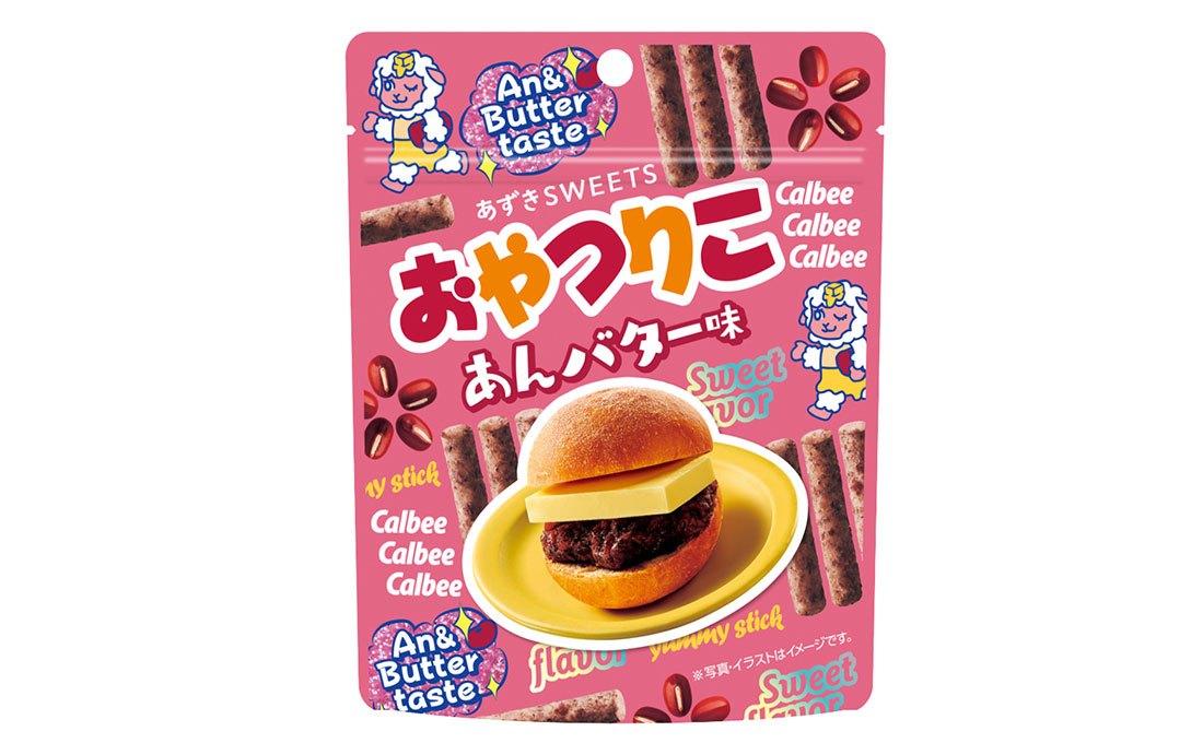 「じゃがりこ」のスイーツ系シリーズから新フレーバーが登場！あんこにまろやかなバターが後をひく、罪深い味わい『おやつりこ あんバター味』 | Foooood