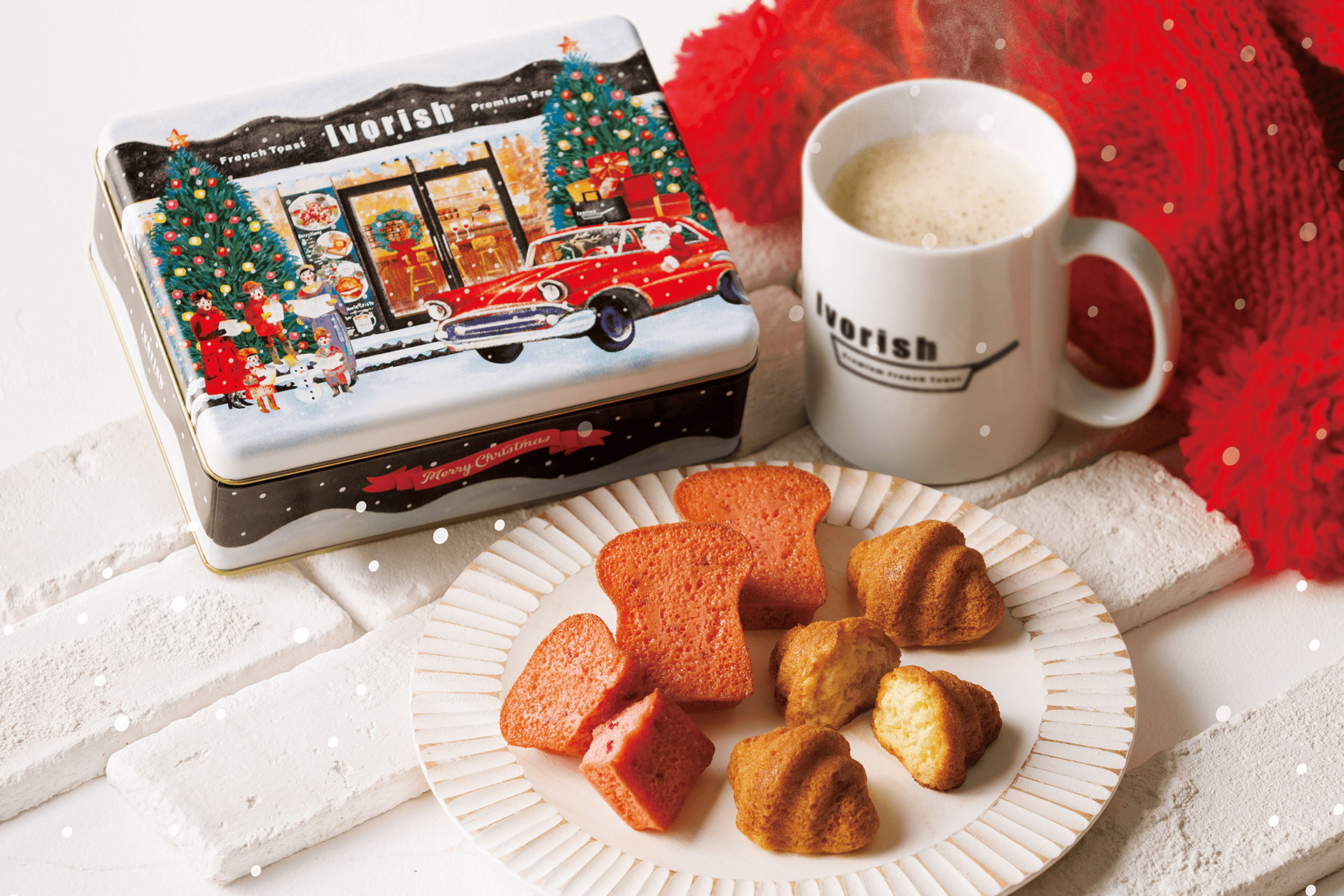 【クリスマスギフト2023】フレンチトースト専門店「Ivorish(アイボリッシュ)」からクリスマスデザインのギフトBOXが期間&数量限定で登場！ | Foooood