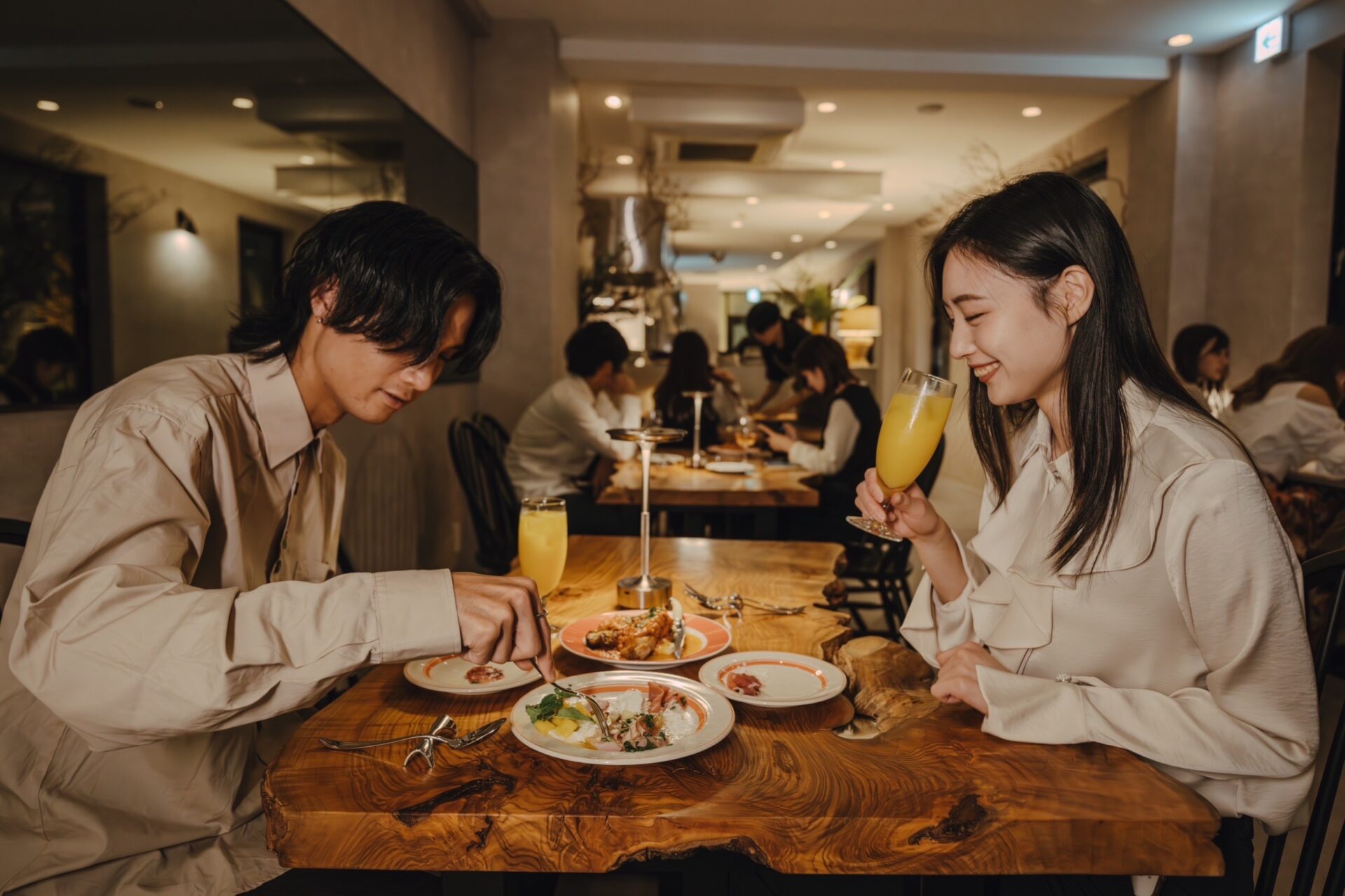 大阪・梅田に11月2日グランドオープン！！アートな空間と夜景を楽しめるイタリアン「GATTET OSAKA」 | Foooood