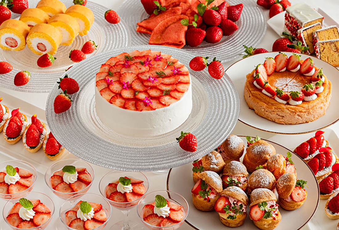 【ホテルグランヴィア広島】いちごの季節がすぐそこまで、スイーツブッフェを開催！ | Foooood