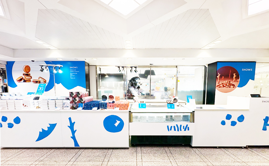 【内覧会レポ】北海道発・冬季限定スイーツ「SNOWS」 POP UP STOREが 1⽉22⽇（⽔）～2⽉14⽇（金）「大丸梅田店」に期間限定オープン！ | Foooood