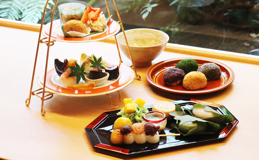【内覧・試食会レポ】限定イベント「茶道体験付き 和フタヌーンティー＆ブッフェ」ウェスティンホテル大阪3F「日本料理「はなの」にて開催！ | Foooood