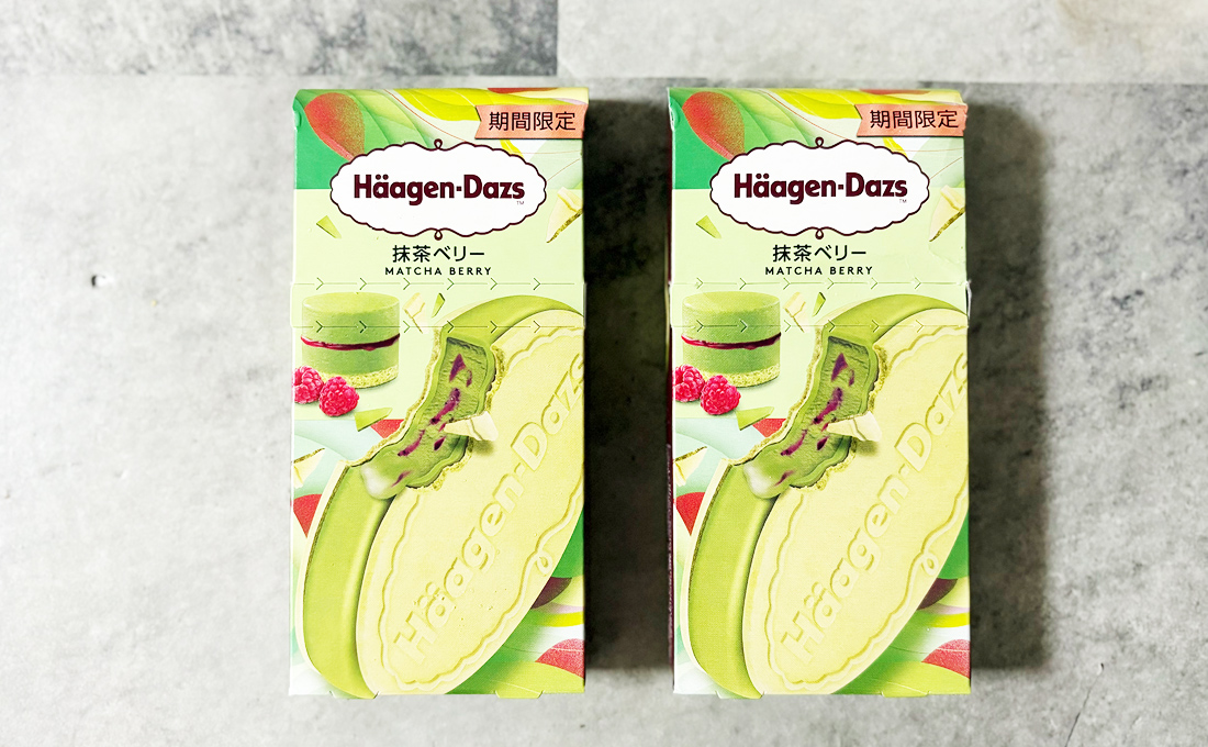 【試食レポ】初夏を華やかに彩るハーゲンダッツ クリスピーサンド『抹茶ベリー』5月13日（火）より期間限定で発売！ | Foooood