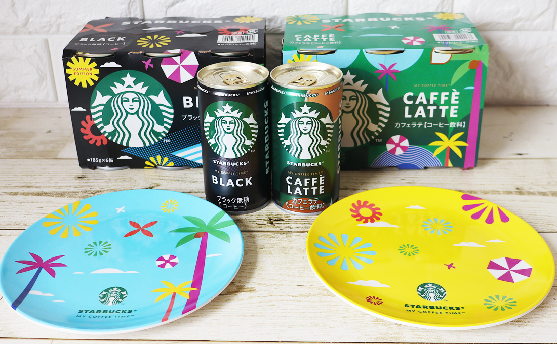 【レビュー】ショート缶コーヒーシリーズ「スターバックス® MY COFFEE TIME™」5月26日（月）より夏限定デザインパッケージが登場！プレゼントキャンペーンも！ | Foooood