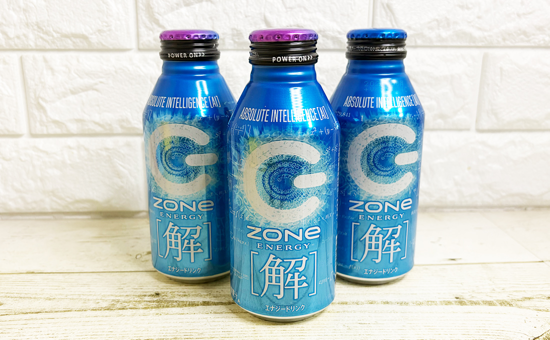 【試飲レポ】ZONe ENERGYから“無敵の[解]”が登場！受験生に寄り添う新作が登場！ | Foooood